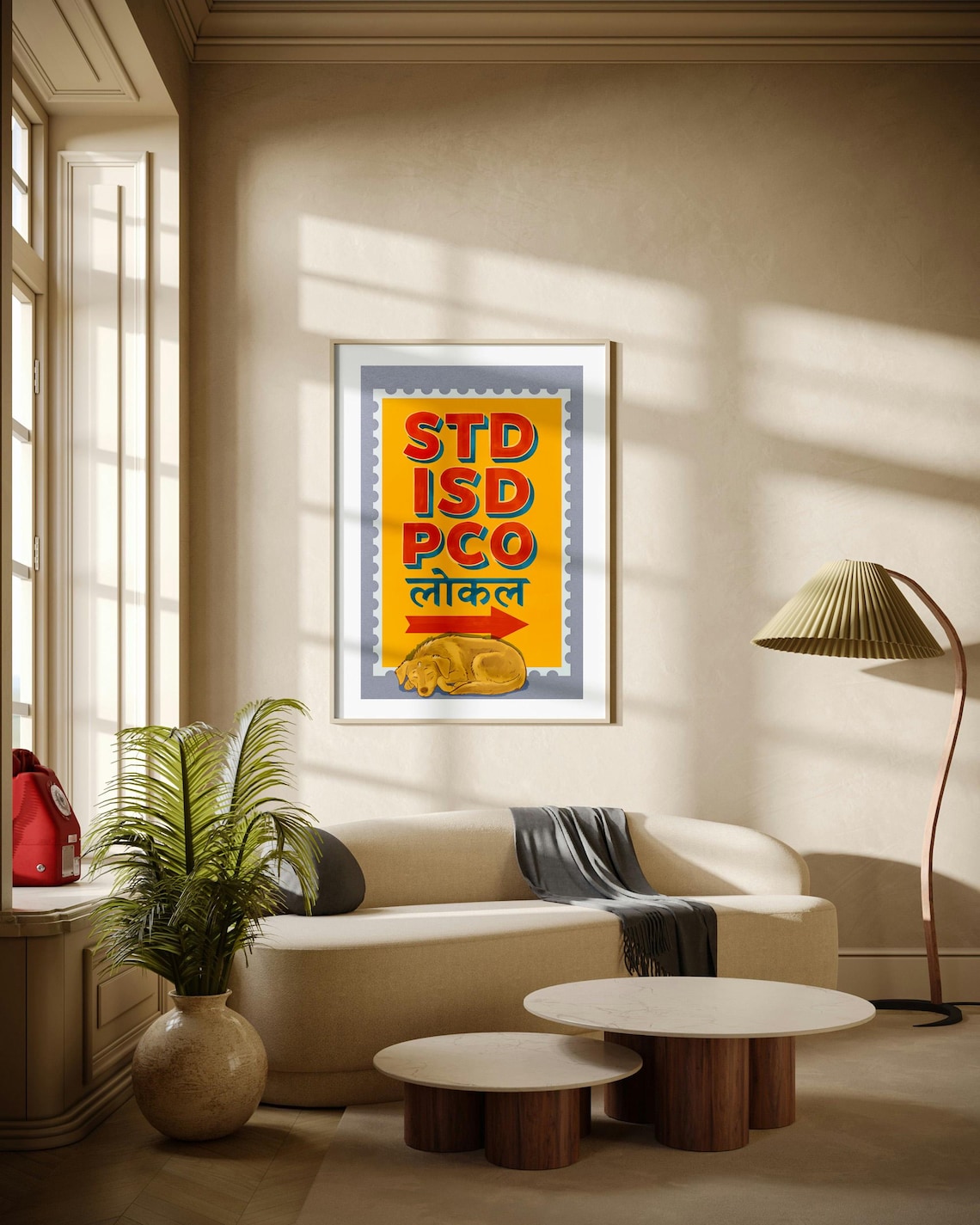 Indian STD ISD Sign Art Print: Nostalgic Retro Decor (digital Download ...