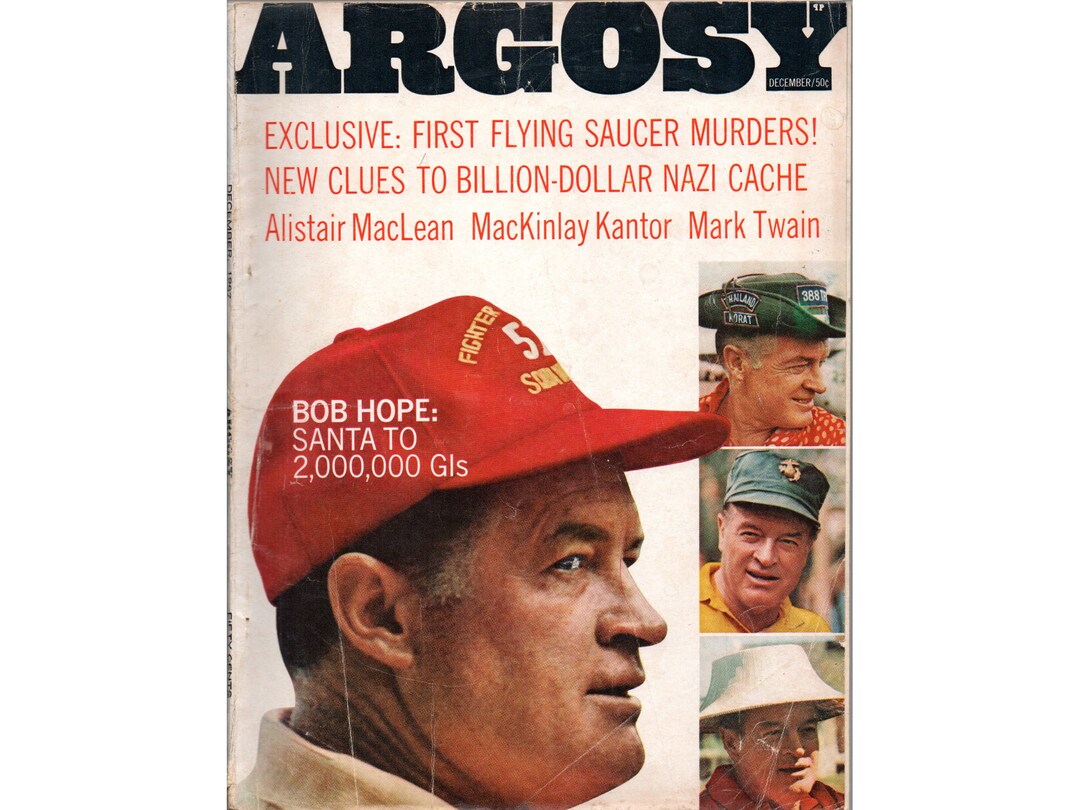 ARGOSY Magazine—dec 1967—original Vintage Newsstand Men’s Mag With a ...