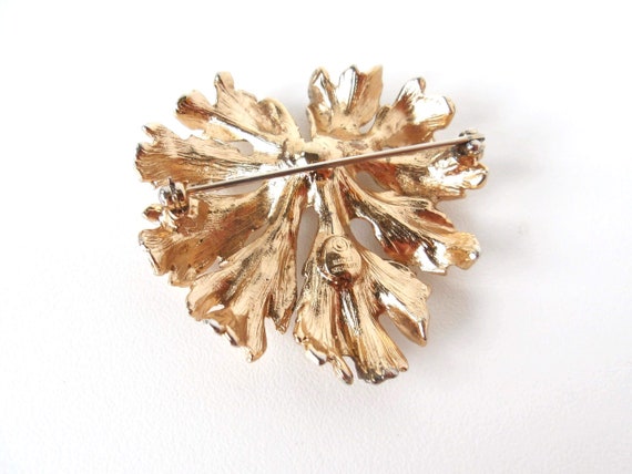 1960s Napier Brooch in Gold Plated Sterling Silver: R… - Gem