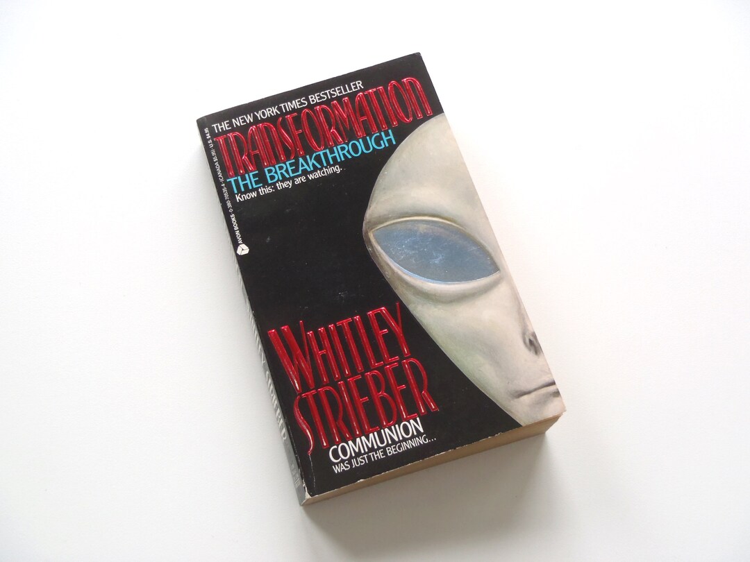 PB Book— TRANSFORMATION —whitley Strieber’s True 1988 Sequel to ...