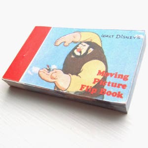 One Walt Disney Productions Flip Book Small Animation Booklet - Etsy