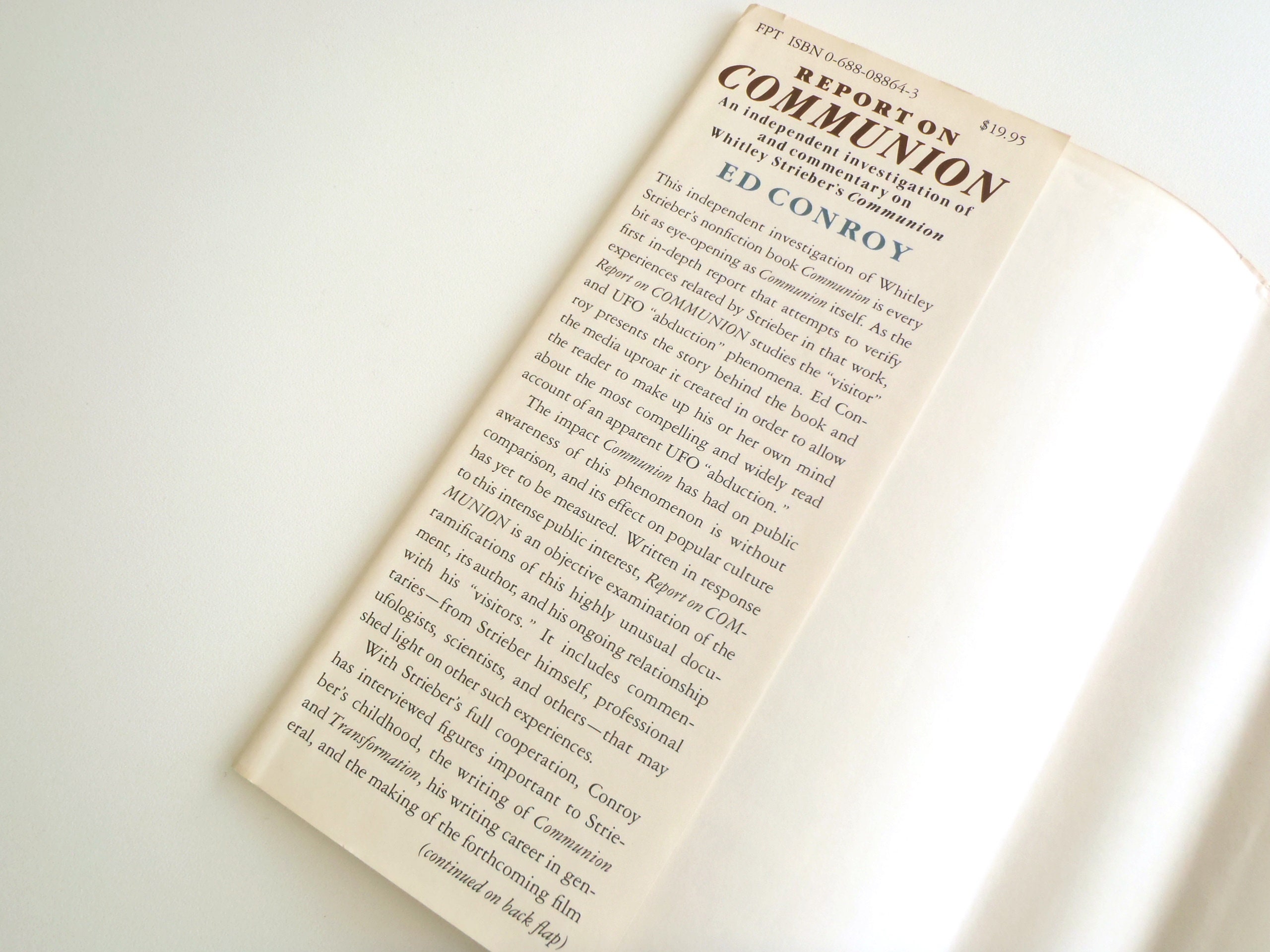 HC Book—report on Communion: an Independent Investigation of and ...