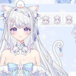 Cryselle / Modelo Live2d Prefabricado / - Etsy