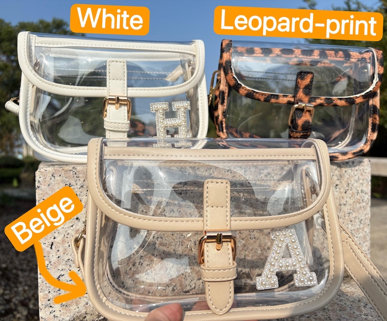 Personalized Clear Stadium Bag, Festival Bag Gift for KPOP Concerts ...