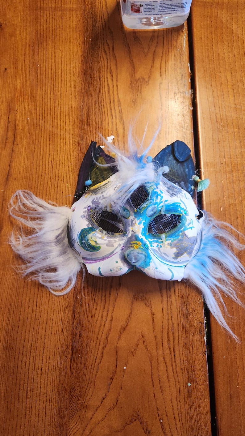 Therian Cat Mask 'luna' - Etsy Canada
