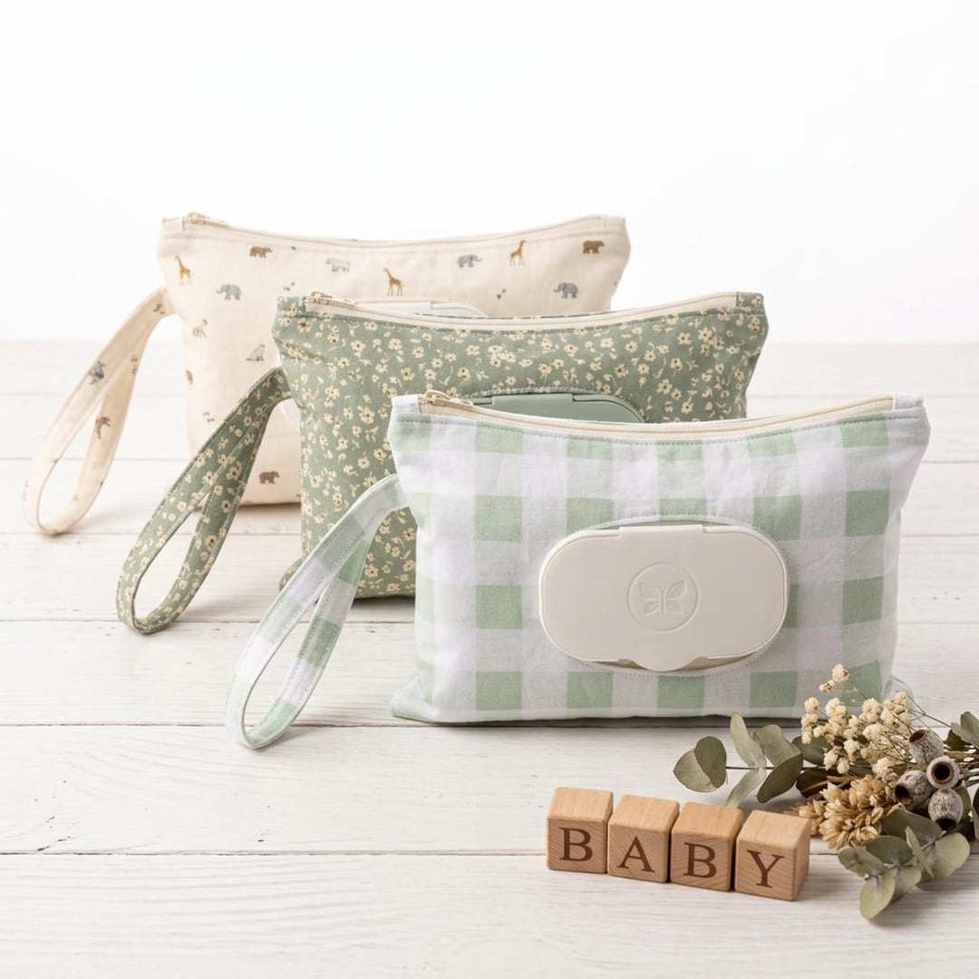 PDF Diaper & Wipes Pouch Sewing Pattern | Beginner Baby Clutch ...