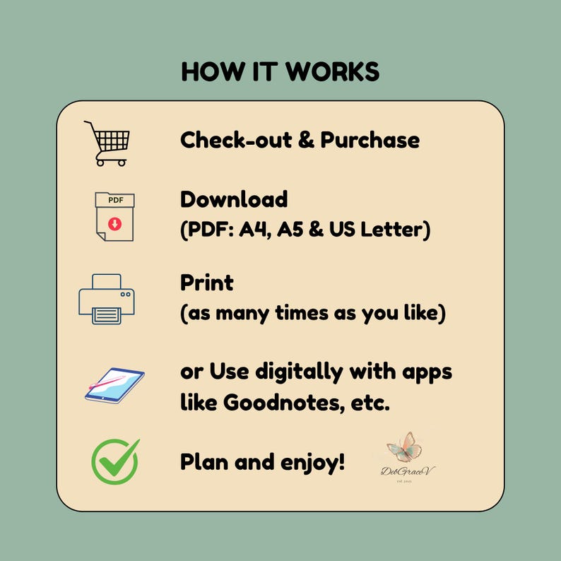 Practical Finance Tracker Printable PDF | Monthly Income Expense ...