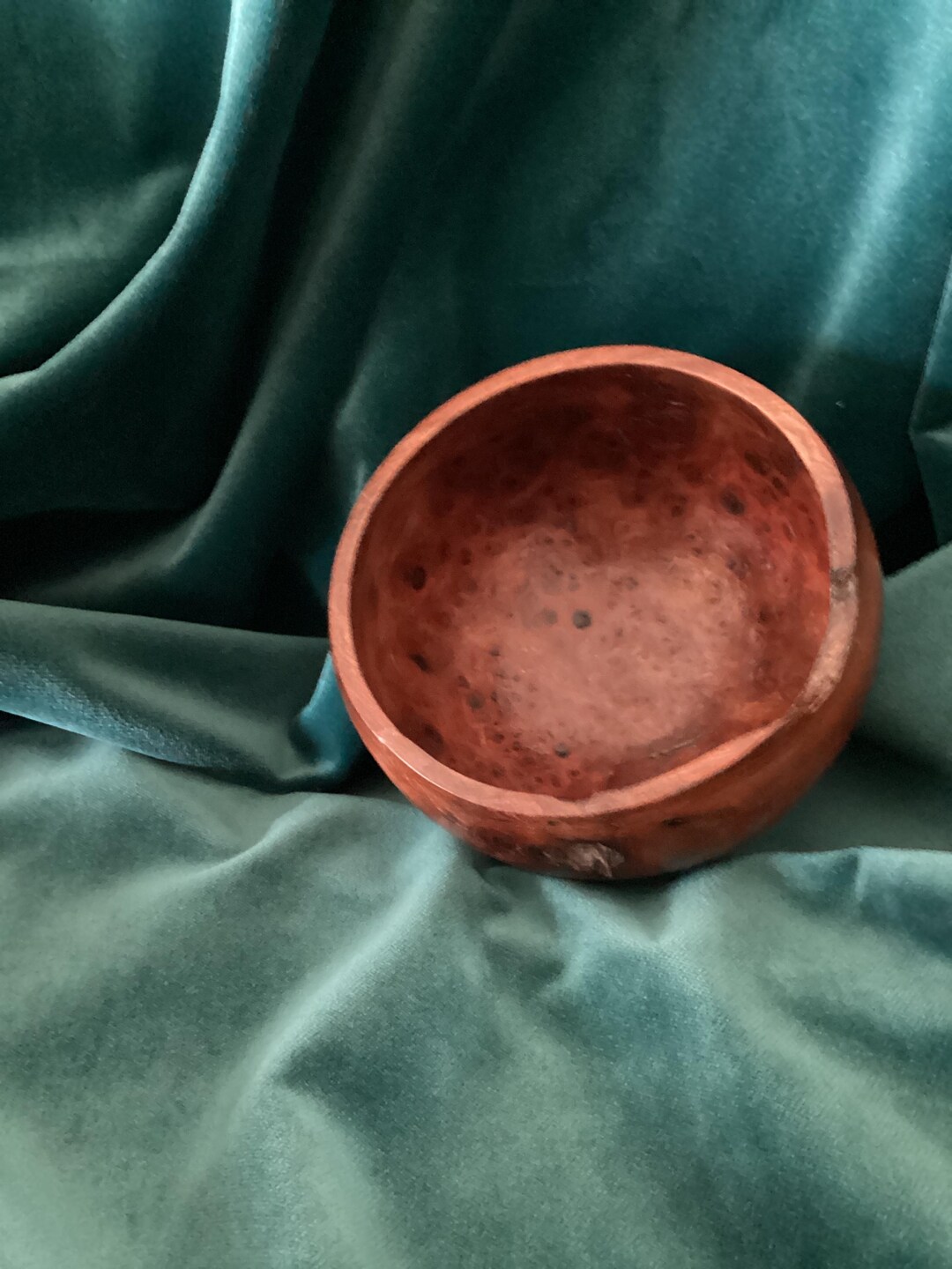 Turned Wooden Bowl in Burr Elm. - Etsy