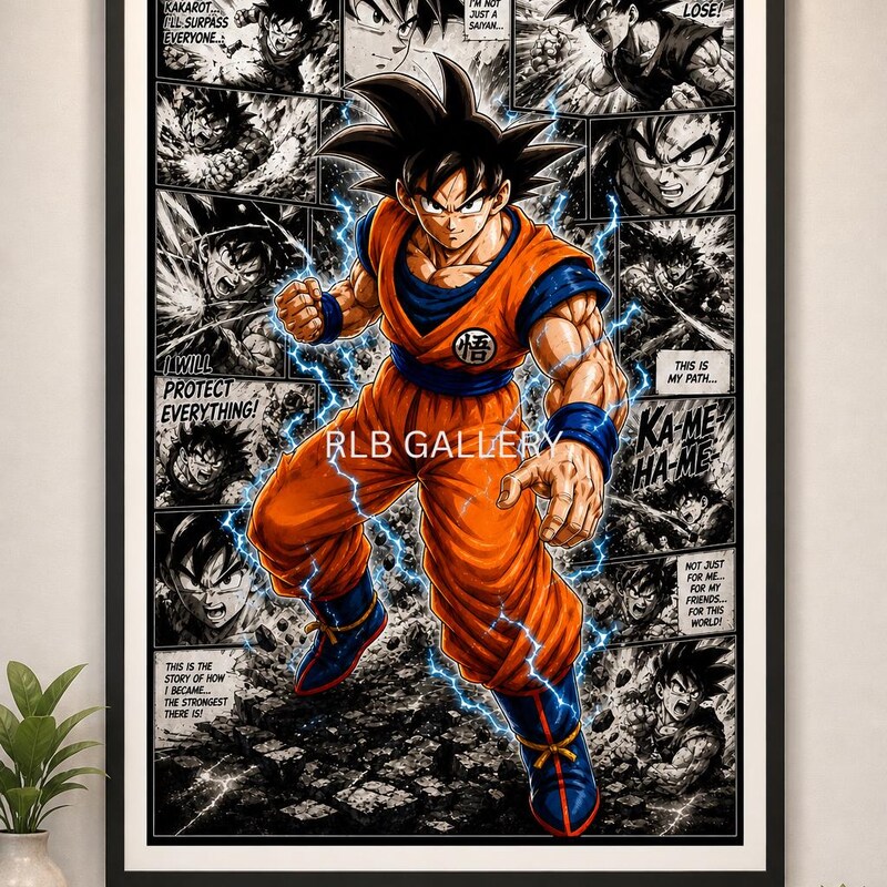 Dragon Ball Z Panels - Etsy