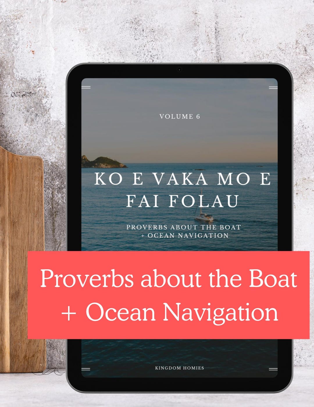 Vol 6 - Tongan Proverbs - the Boat + Ocean Navigation - Etsy