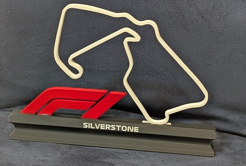 Silverstone F1 Track Stand – Circuit Display for Motorsport Fans, Grand ...