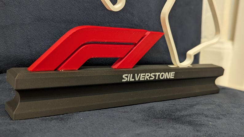 Silverstone F1 Track Stand – Circuit Display for Motorsport Fans, Grand ...