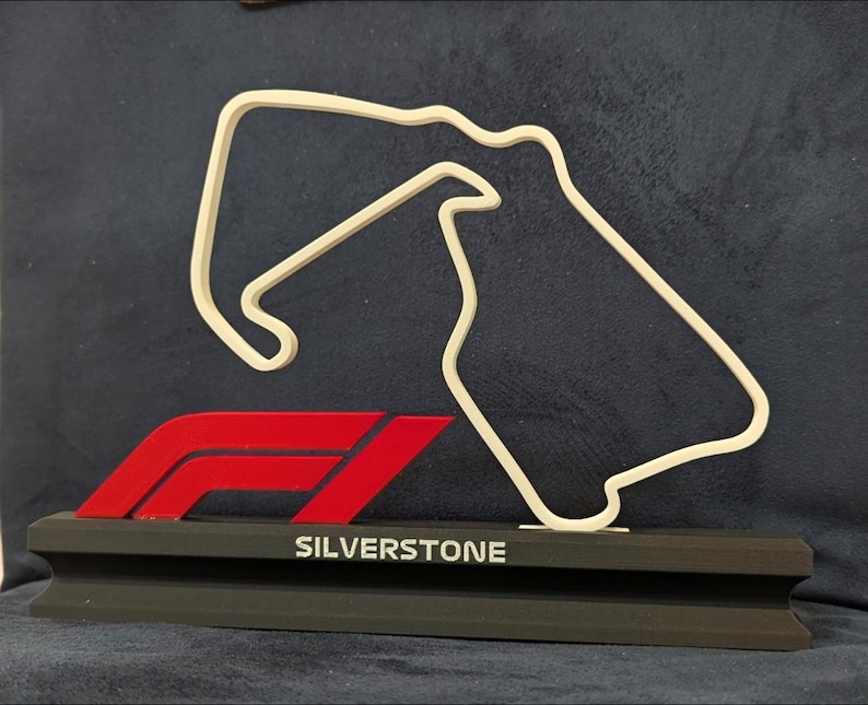Silverstone F1 Track Stand – Circuit Display for Motorsport Fans, Grand ...