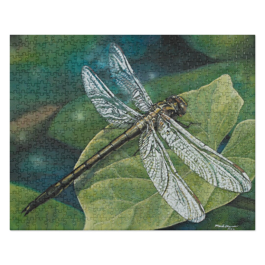 Mark Charon Dragonfly Jigsaw Puzzle - Etsy
