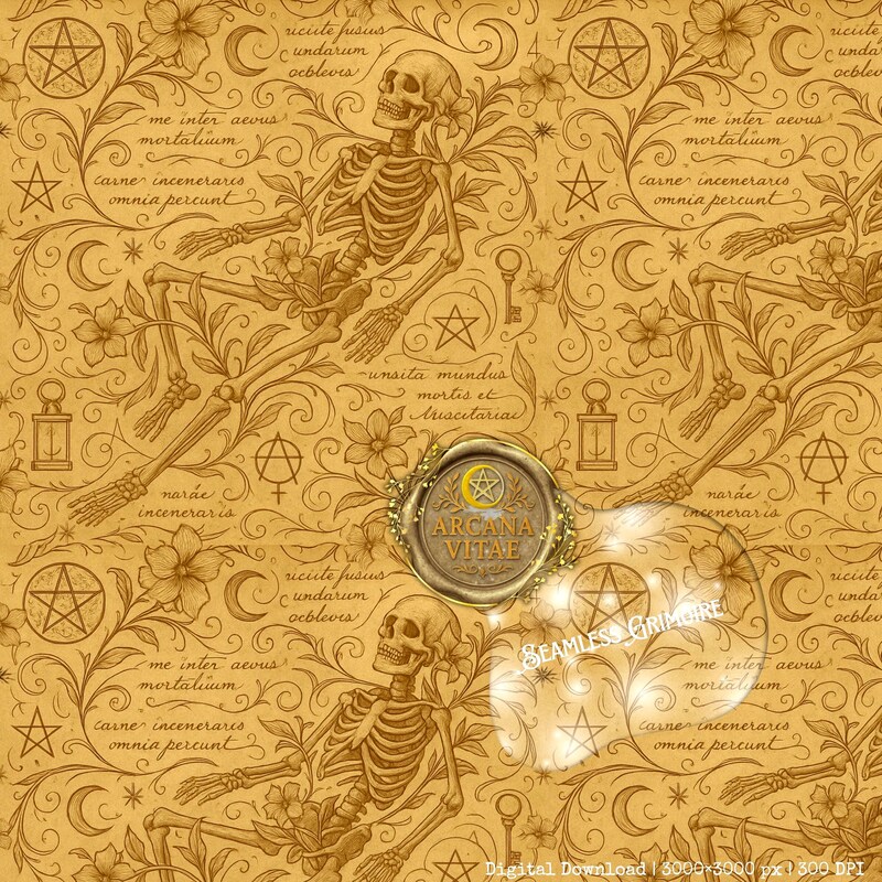 Skull Grimoire - Etsy