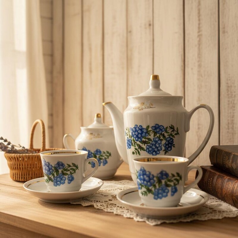 Cottagecore Tea Pot - Etsy