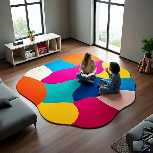 Blob Rug - Etsy