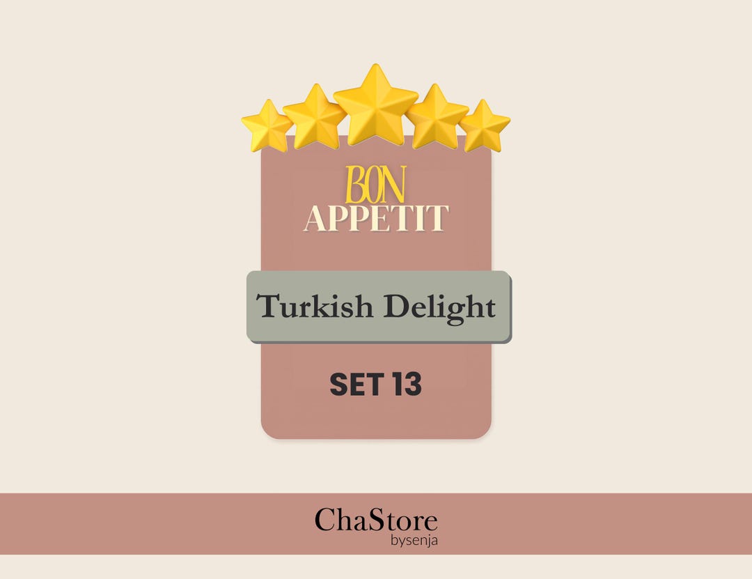 Turkish Delight Sticker - Monopoly_go Sticker 5 Stars - Bon Appetit ...