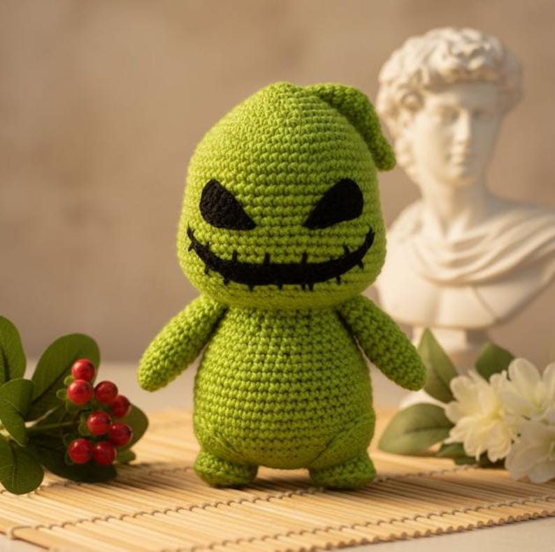 Crochet Oogie Boogie Amigurumi Pattern, Nightmare Before Christmas ...