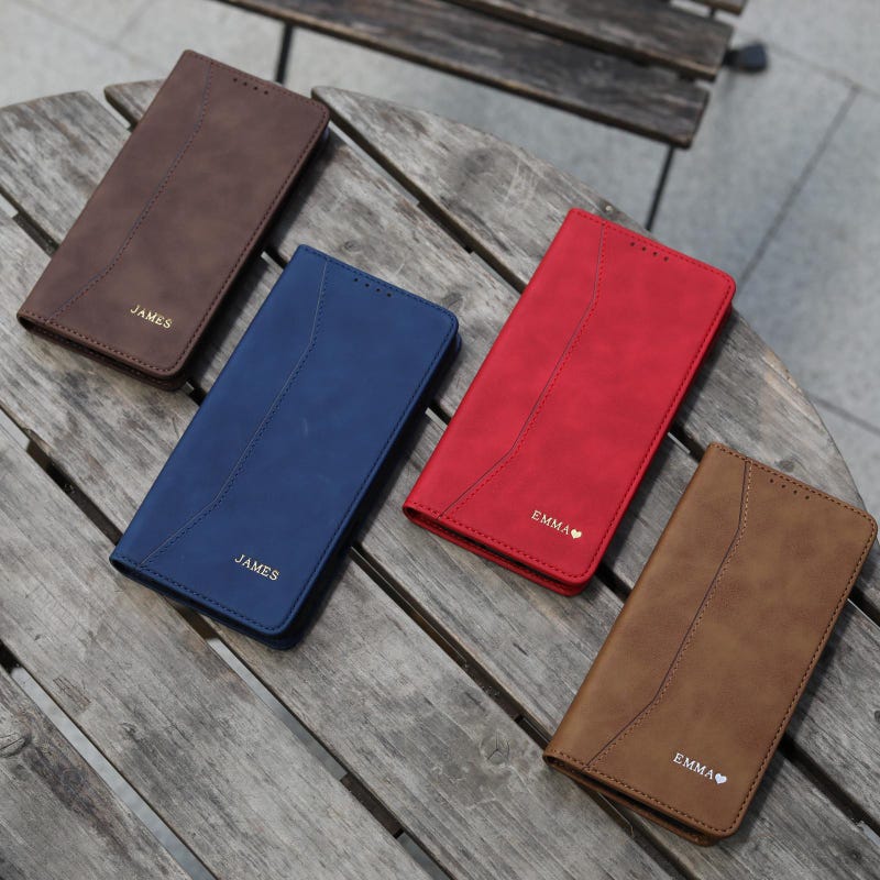 Leather Slip Phone Case - Etsy