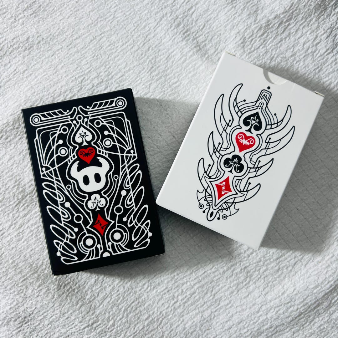 Uniquely Designed Hollow Knight Playing Cards (54 Pieces) - Tabletop ...