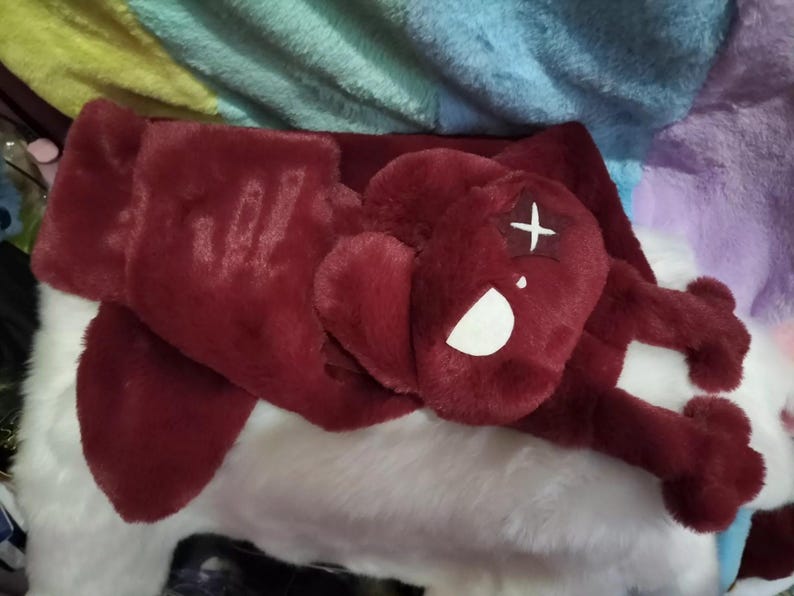 Rain World Slugcat Artificer Rabbit Fur Scarf Length 90cm/150cm - Etsy