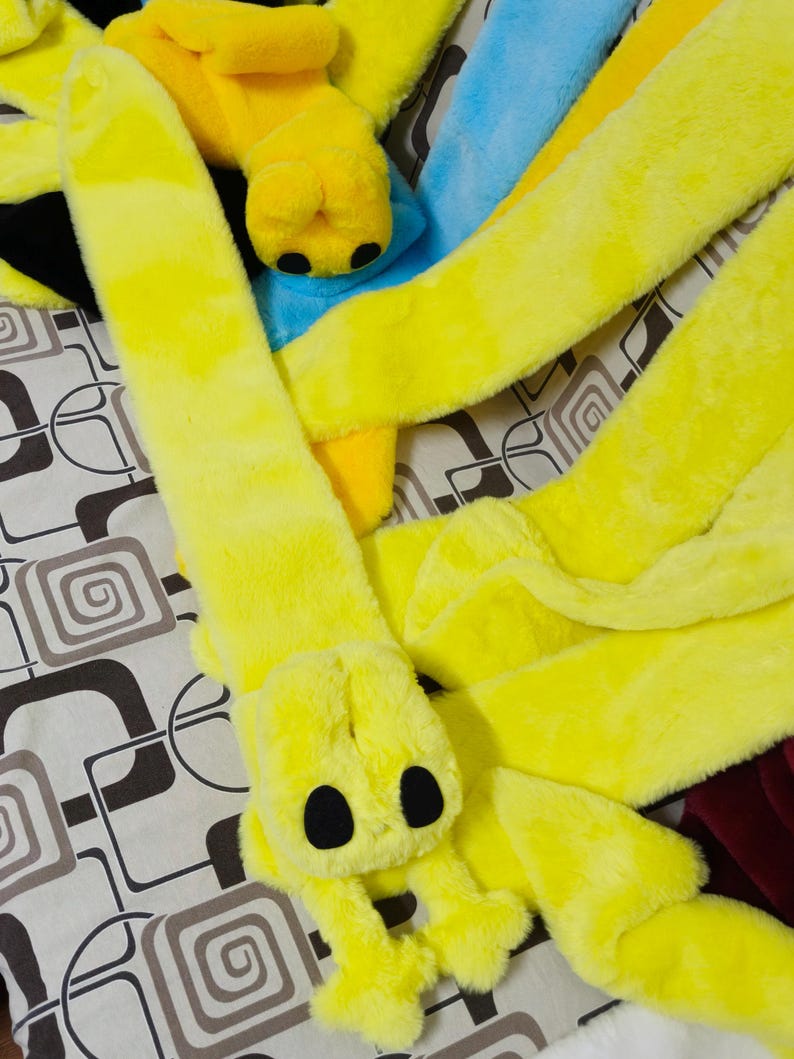 Rain World Slugcat Rabbit Fur Scarf Length 90cm/150cm - Etsy