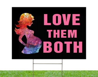 Pro Life Yard Sign - Etsy