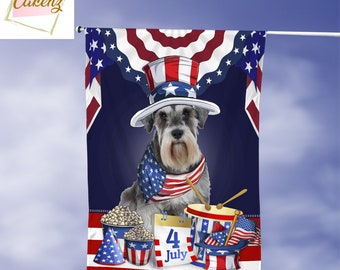 Miniature Schnauzer Flag - Etsy