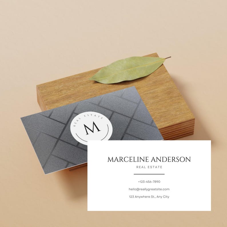 Business Card Template, QR Code, Printable Business Card Template ...