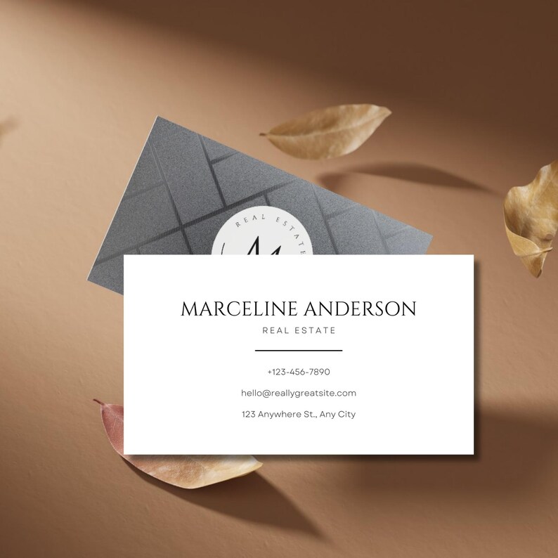 Business Card Template, QR Code, Printable Business Card Template ...