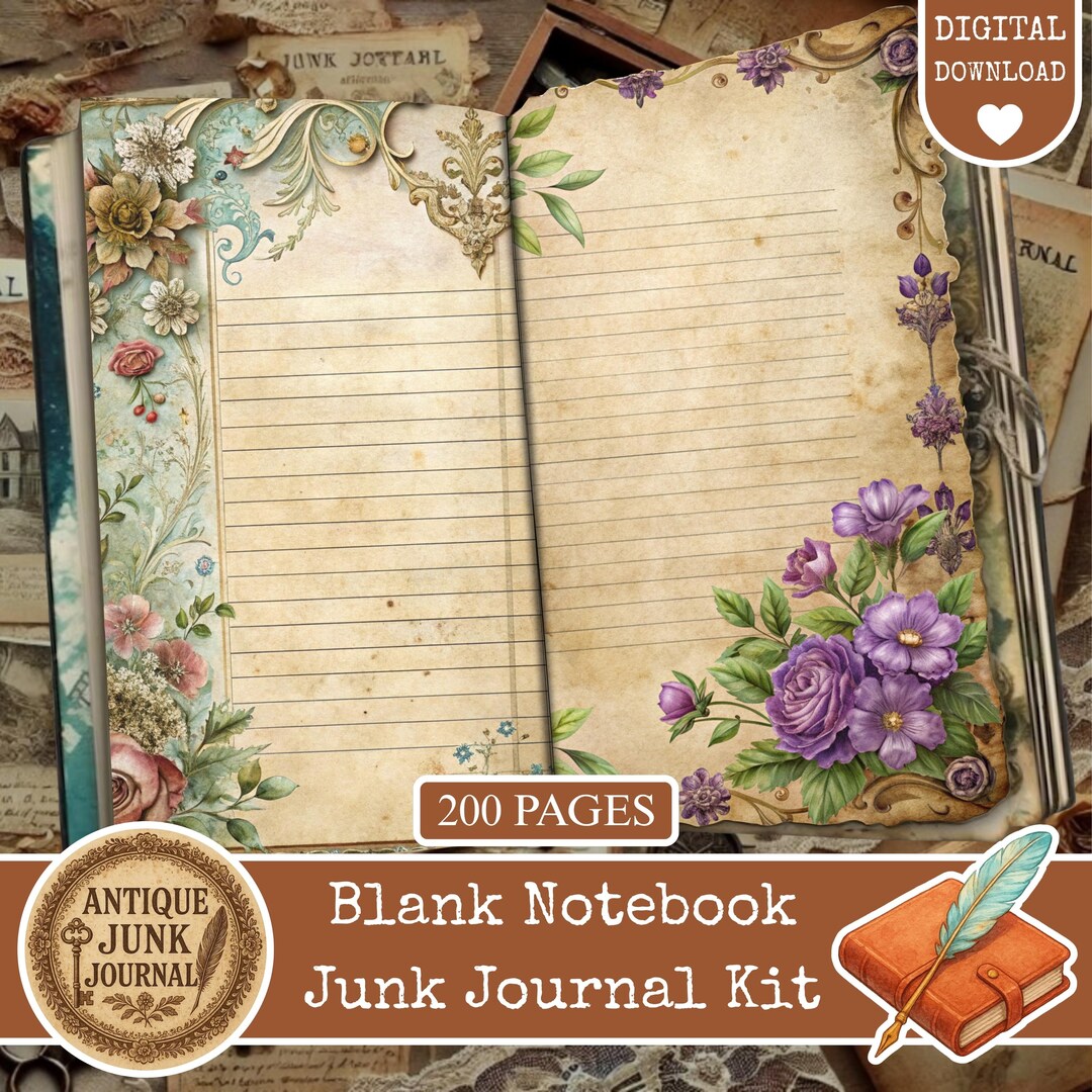 Journal indésirable pour ordinateur portable vierge, fournitures pour ...
