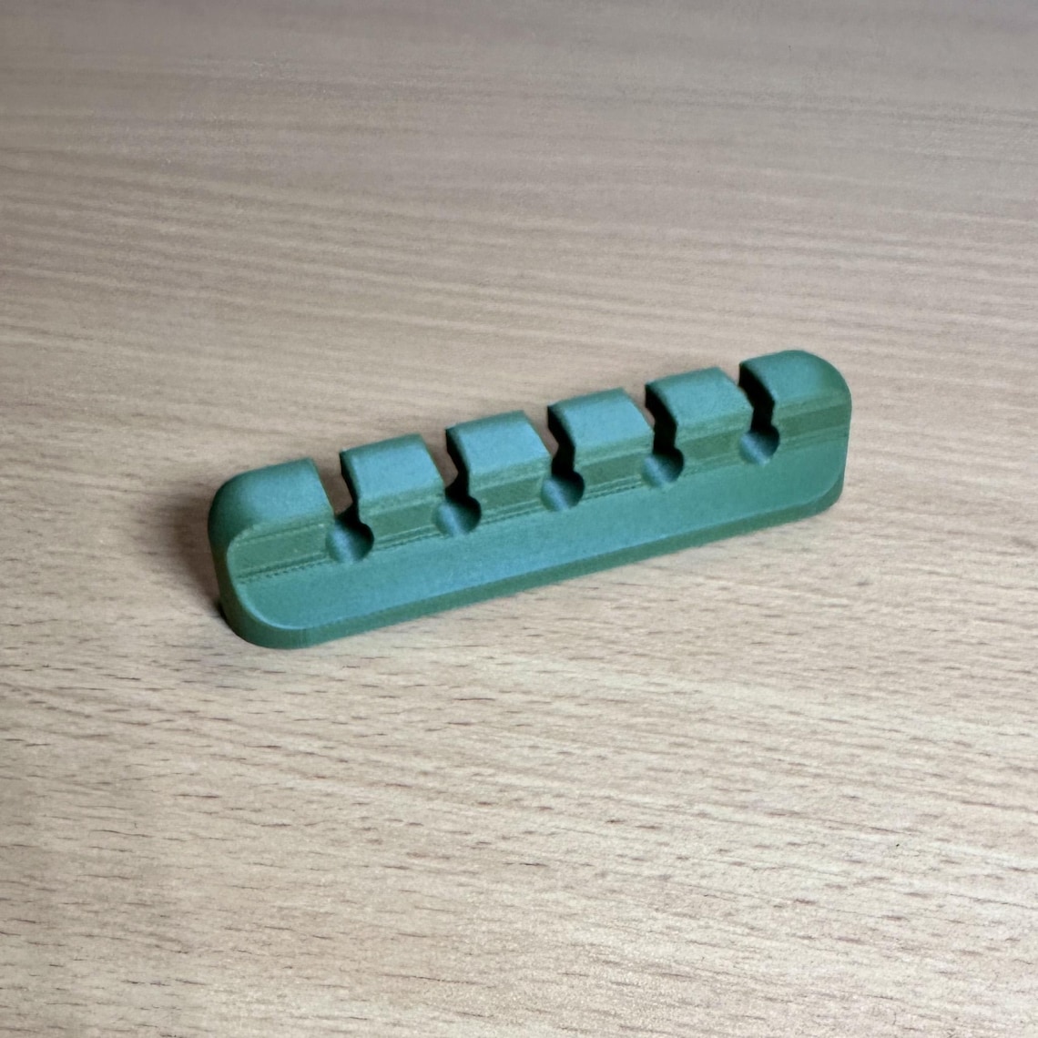 Cable Holder STL Files – 3D Printed Cable Organizer (3-5 Cables) – Desk ...