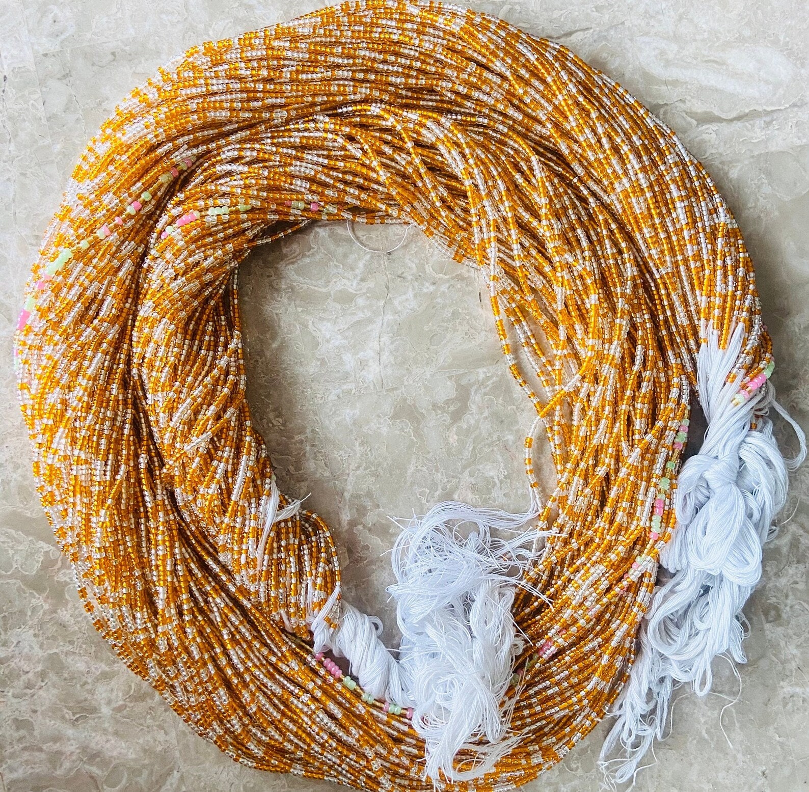 Threaded TIE on Waist Beads Waist Beads Waist Beads for - Etsy