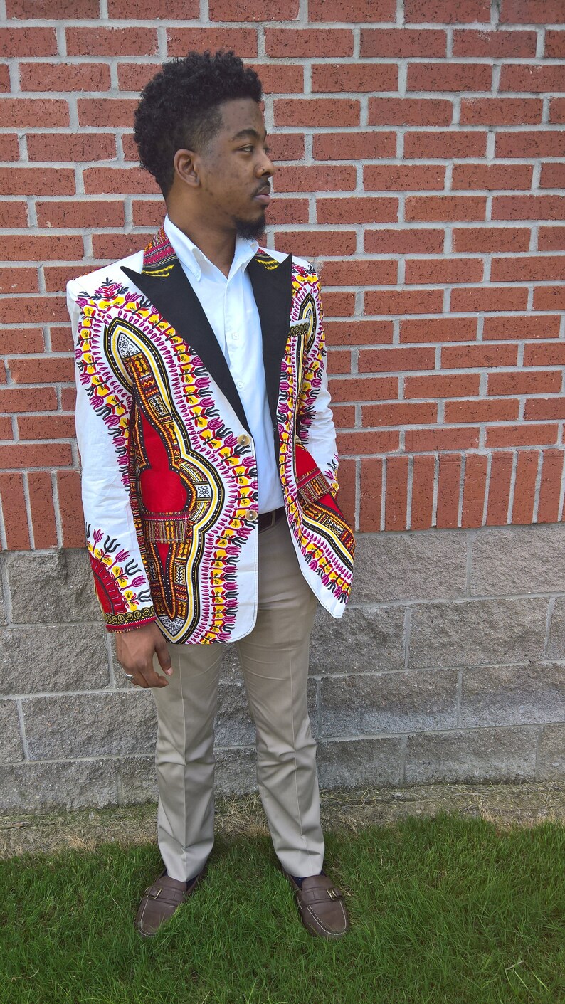 African Clothing African Men Dashiki African Ankara Jacket | Etsy