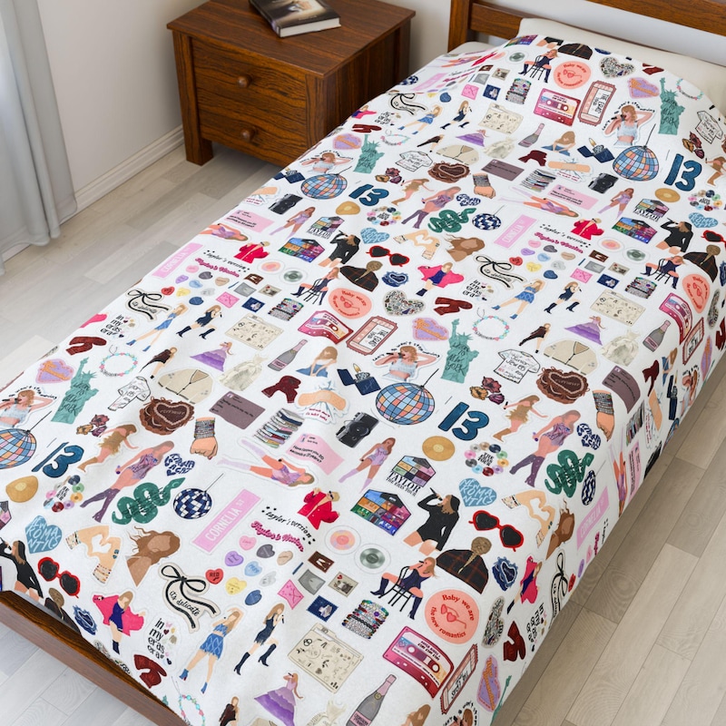 Plush Eras Tour Blanket - Etsy