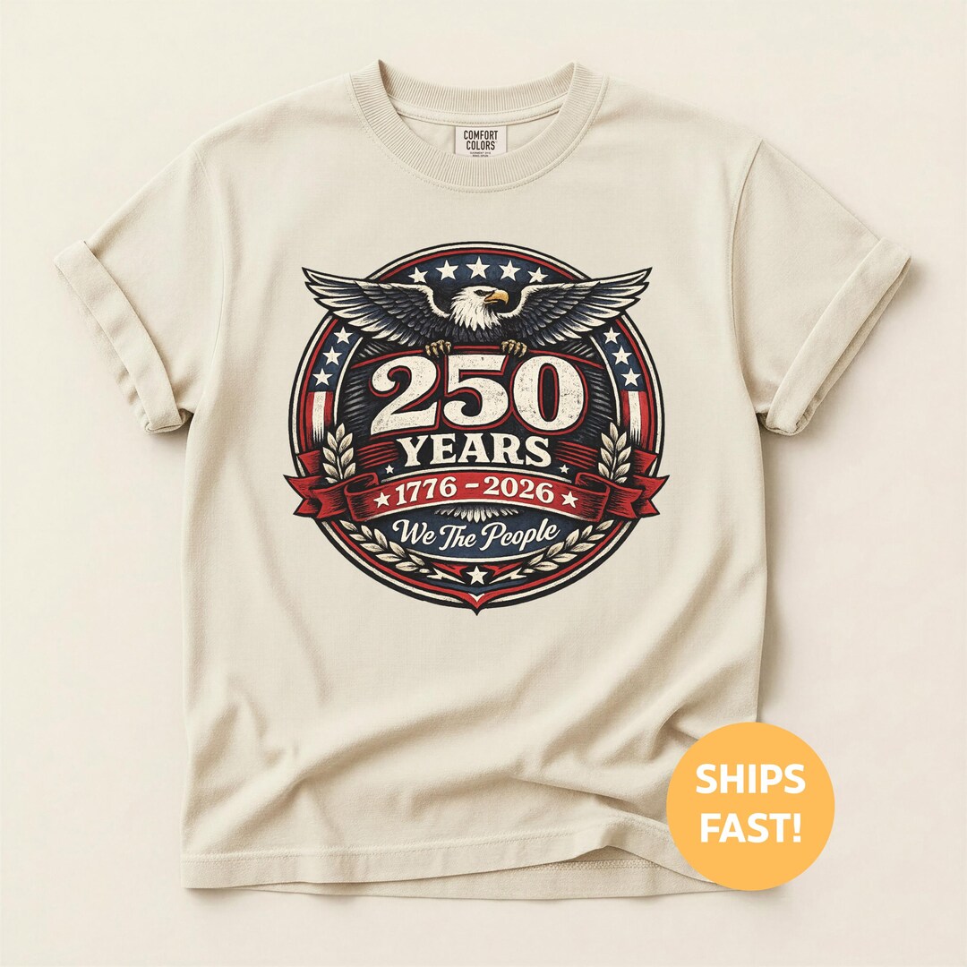 Retro We the People Usa 250 Years Shirt, Independence Day Tshirt ...