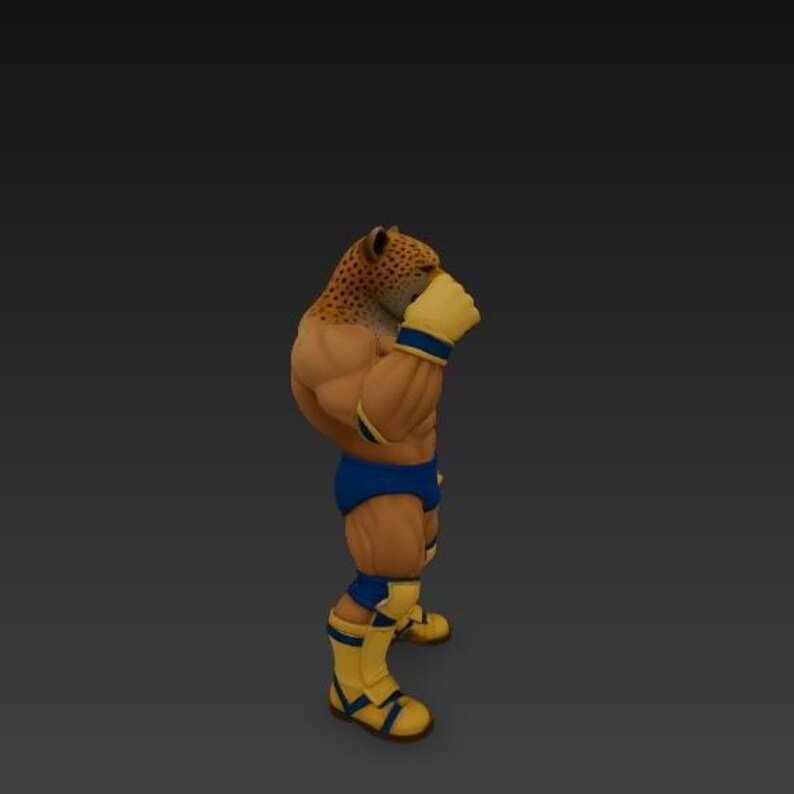 Tekken King STL File | 3D Print Model, Collectible Statue, Action ...