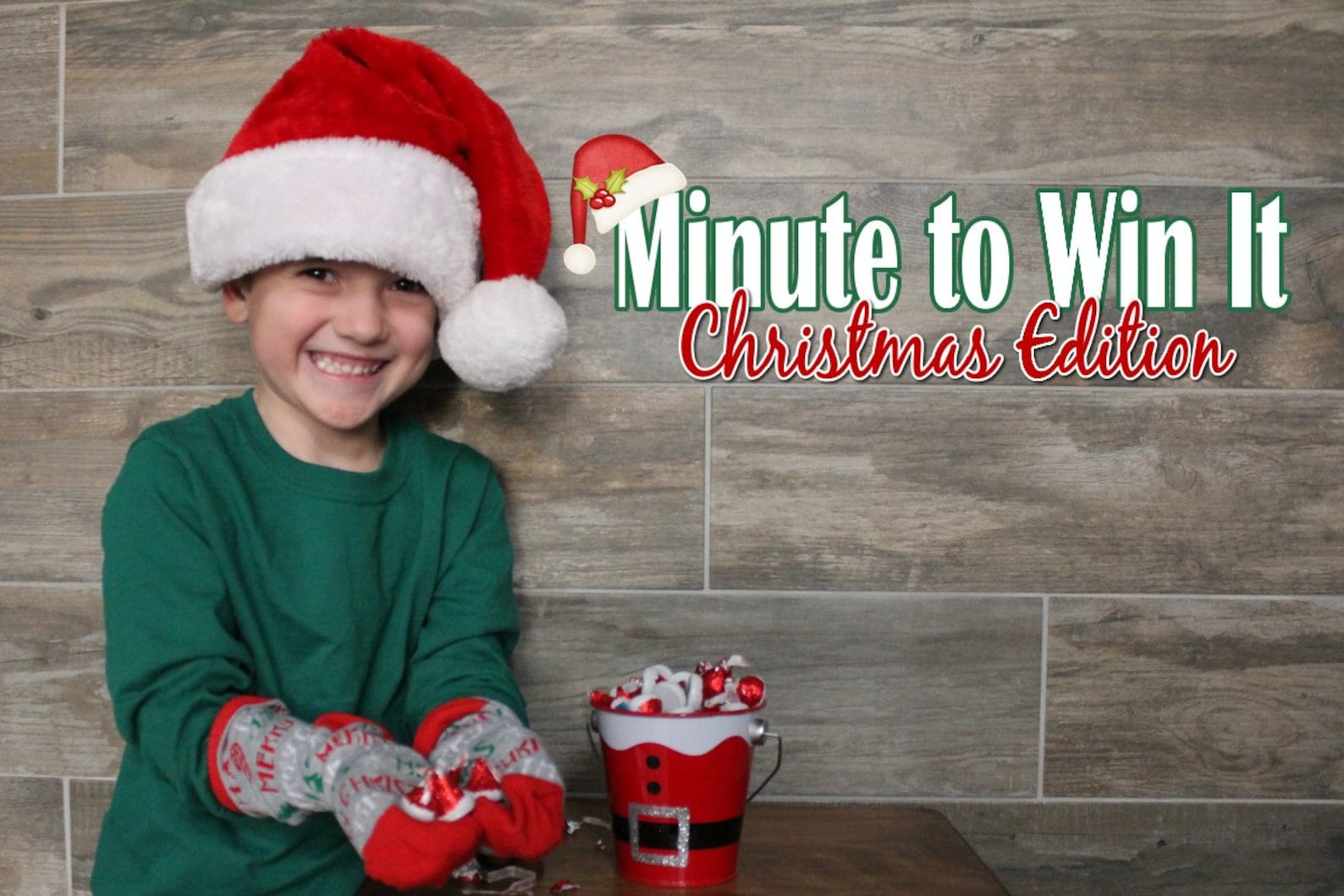 Minute to Win It Christmas Edition Printable - Holiday Party, Classroom ...