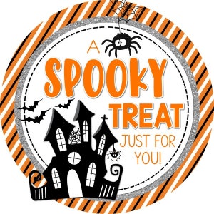 Cute HALLOWEEN PRINTABLE Gift Tags | Gourmet Chocolate Squares Envelops ...