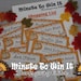 Minute to Win It Thanksgiving Edition Printable Family Game Night ...