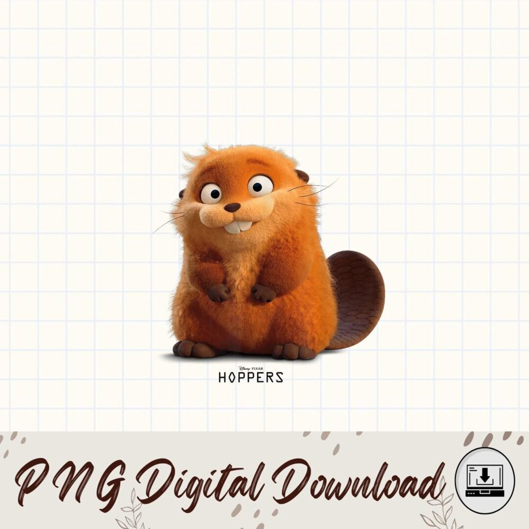 Pixar Hoppers Mabel Beaver T-png Tom the Lizard Hoppers Png, Pixar ...