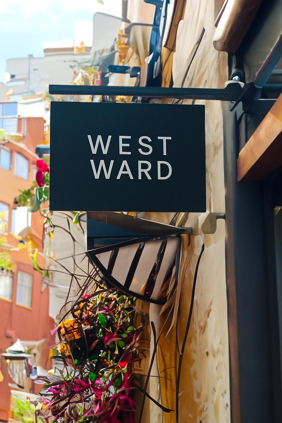 Custom Hanging Blade Sign – Double-sided Storefront Sign, Personalized ...