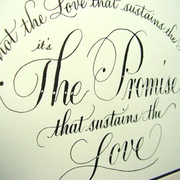 Calligraphy Quote - Etsy