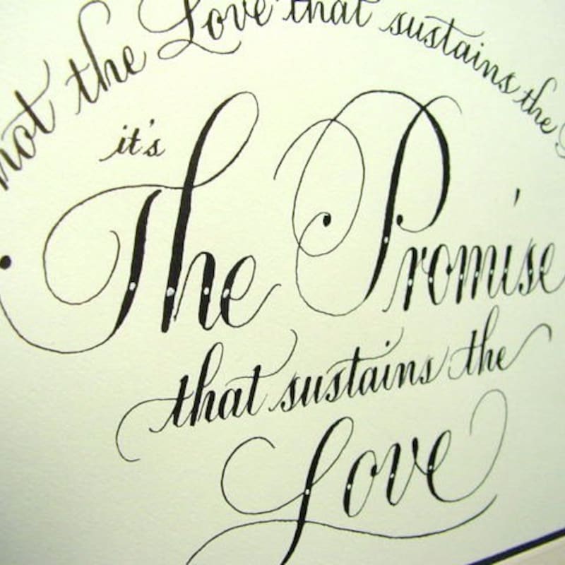 Calligraphy Quote - Etsy