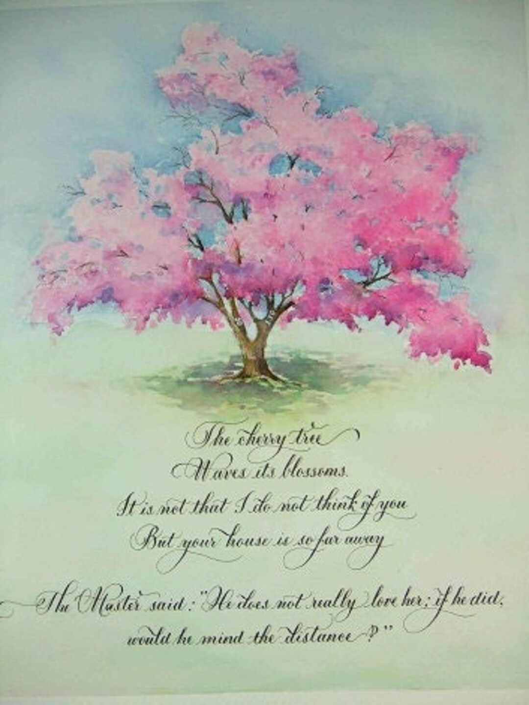 Custom Calligraphy for Your Poetry Gifts - Etsy