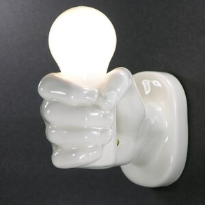 Right Hand Wall Lamp and Shade Set - Etsy