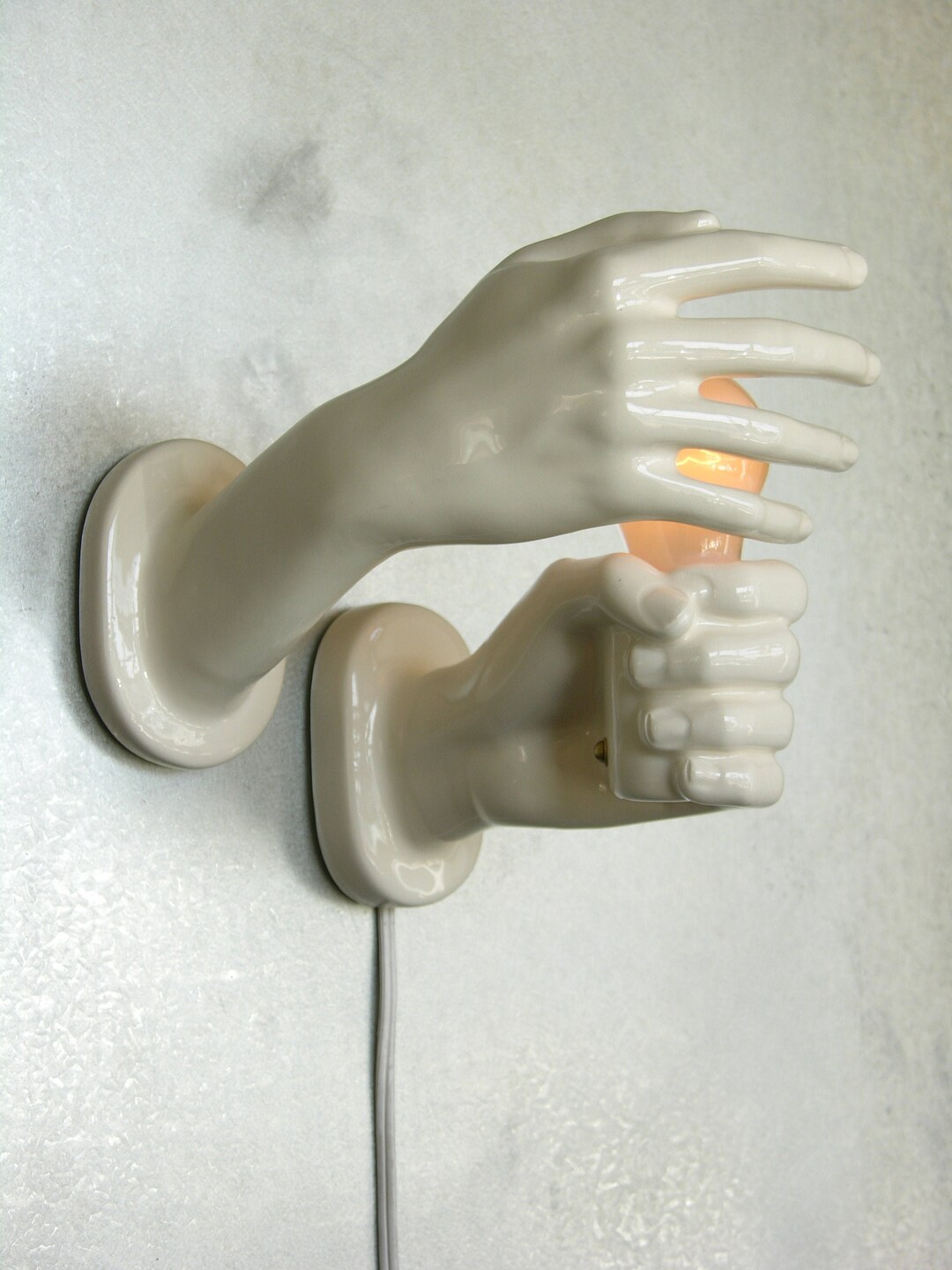 Left Hand Lamp and Shade - Etsy