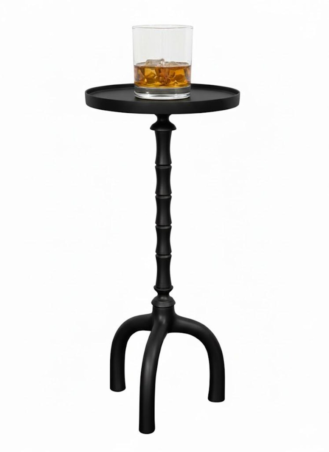 Handmade Aluminium Palm Tree Side Table, Black Finish - Etsy