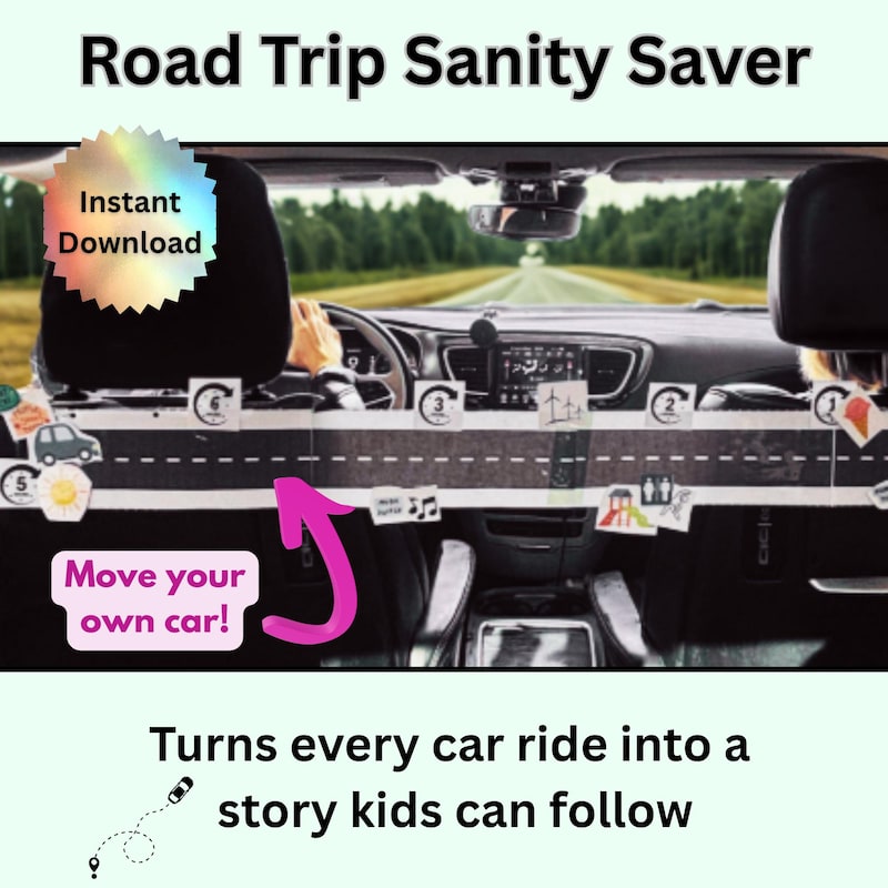 Road Map Paper Printable - Etsy